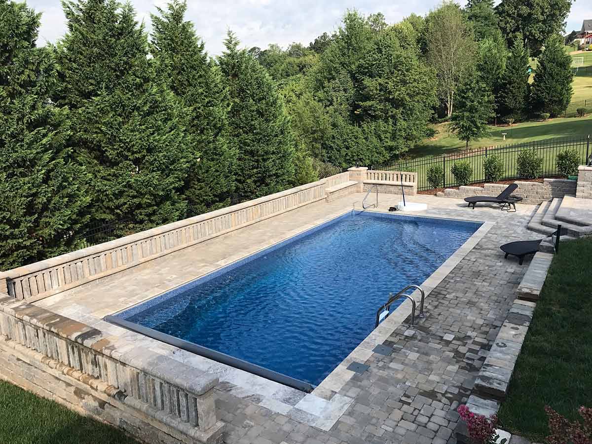 Olympia 16 Model 16' x 35' Pool | Latham Pool
