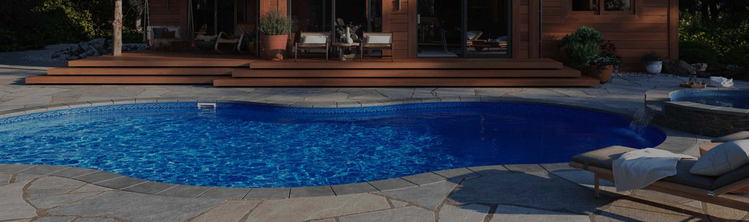 Inground Vinyl Liner Pools - Latham Pools - CA