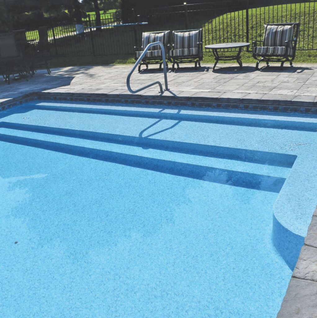 Latham Inground Pool Steps & Handrails - Vinyl & Fiberglass Pools