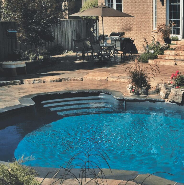 Latham Inground Pool Steps & Handrails - Vinyl & Fiberglass Pools