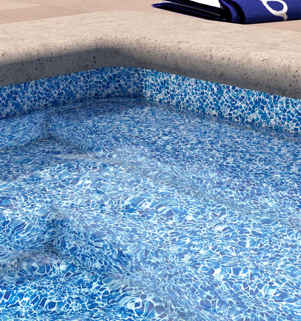 Seaglass - Latham Pools - CA