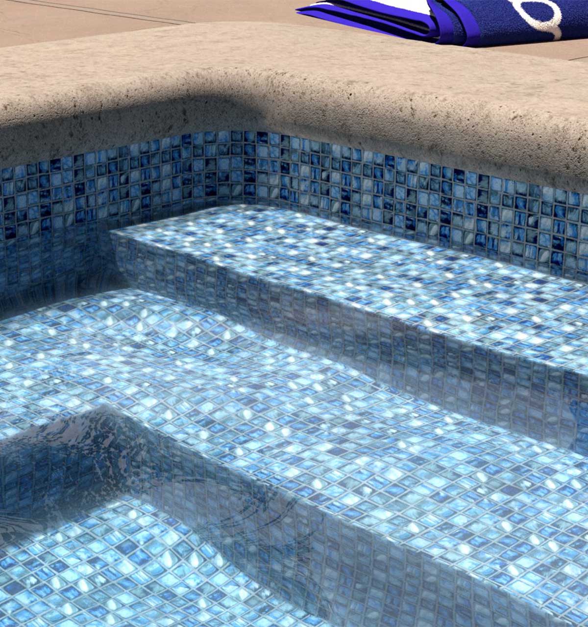 Mayan Mosaic - Latham Pools - CA