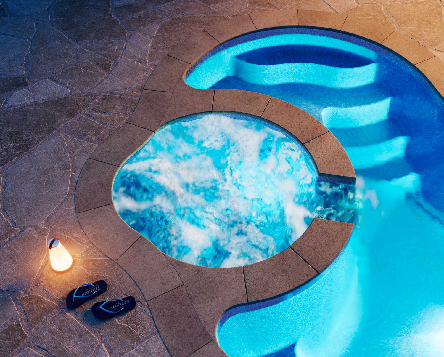 Bermuda Collection - Latham Pools - CA