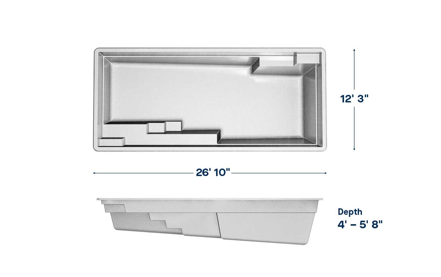 San Marino 12.26 Model Pool | Latham Pool